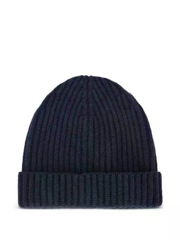 Loro Piana Ribbed Cashmere Beanie