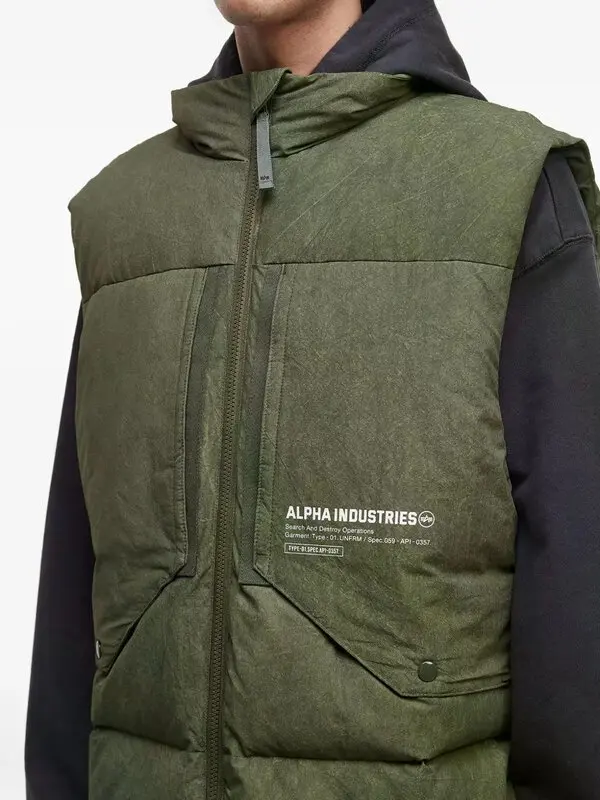 Alpha Industries Quilted Pocket Vest