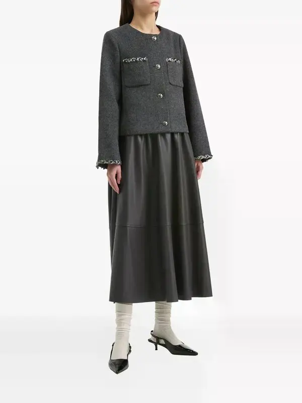B+AB A-line Midi Skirt