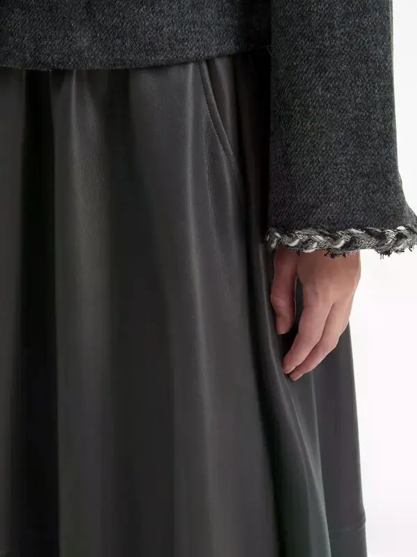 B+AB A-line Midi Skirt