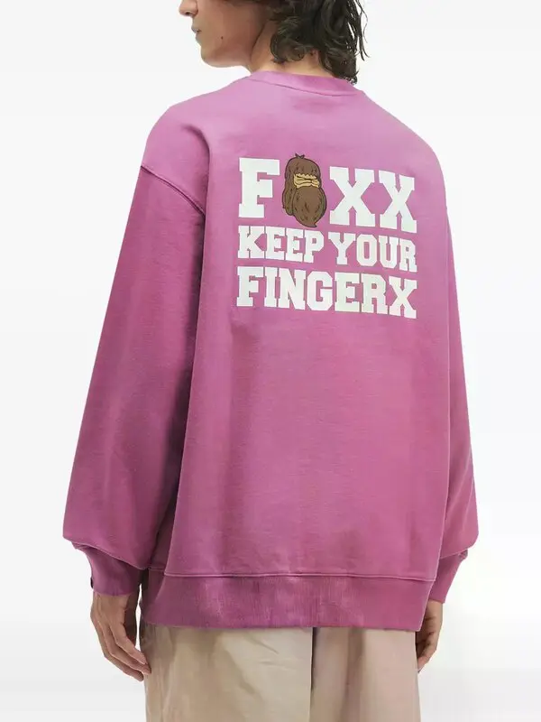 FINGERCROXX Fox Head Logo Sweatshirt