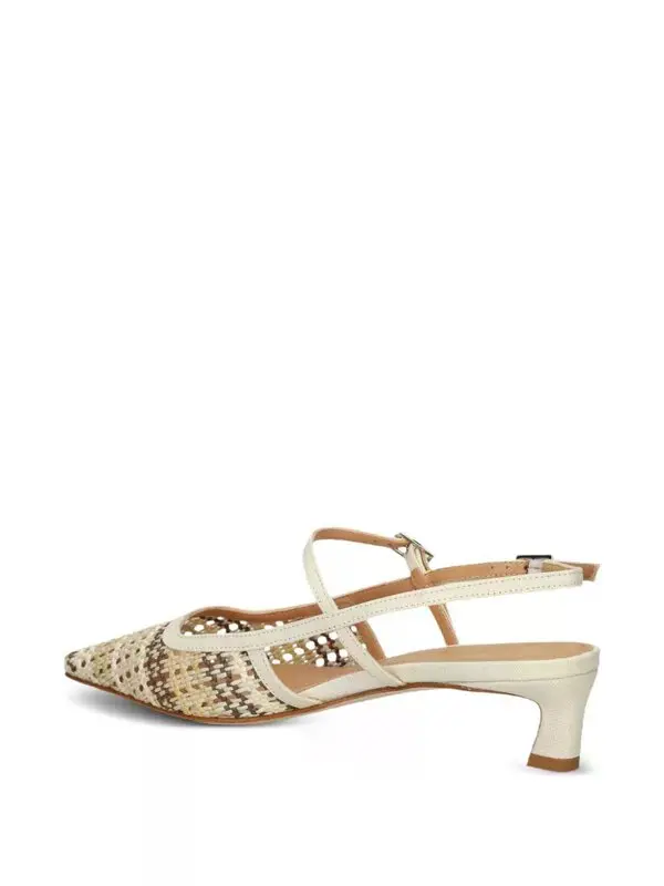 CHANTAL Woven Slingback Pumps