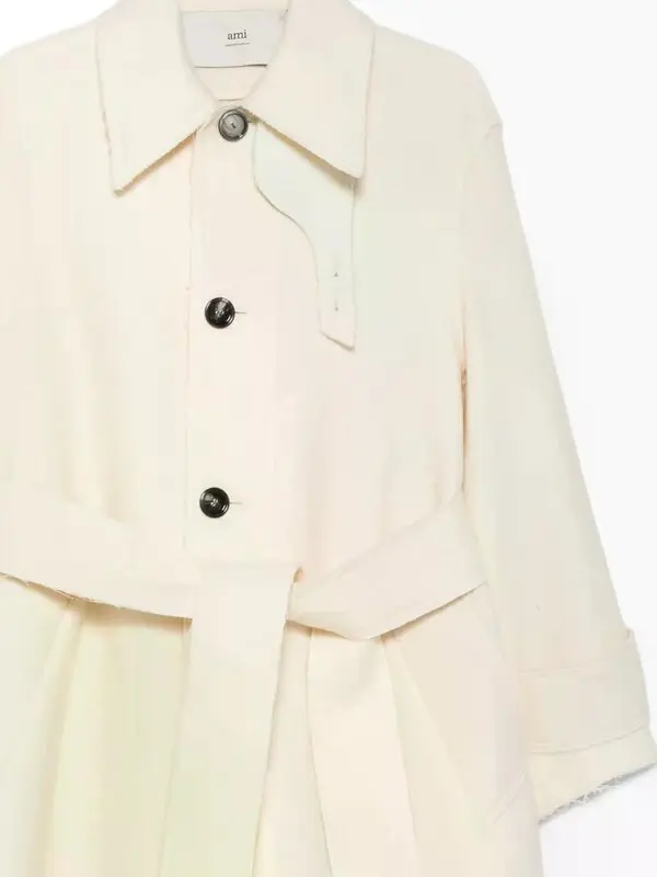 AMI Paris Belted Coat