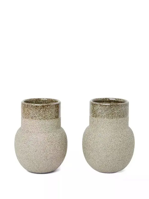 MARLOE MARLOE Speckled Clay Cups - Neutrals