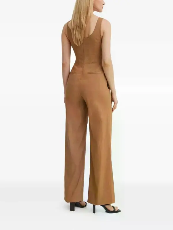 A.L.C. Scoop-neck Sleeveless Jumpsuit