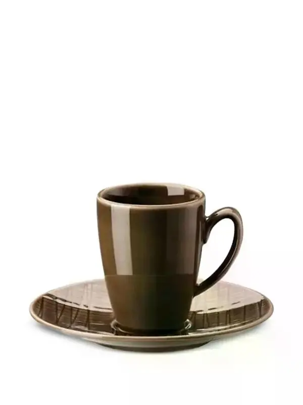 ROSENTHAL Espresso Cup And Saucer Set - Brown