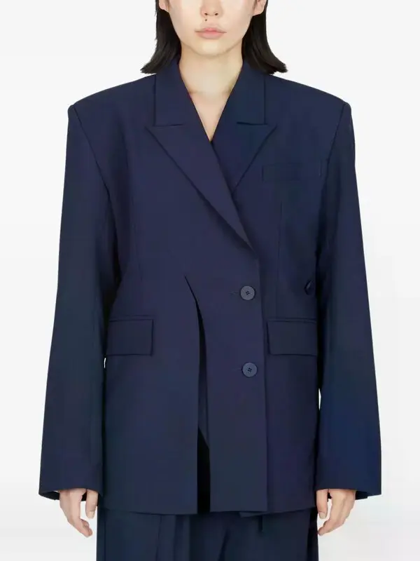Ottolinger Signature Split Double-breasted Blazer