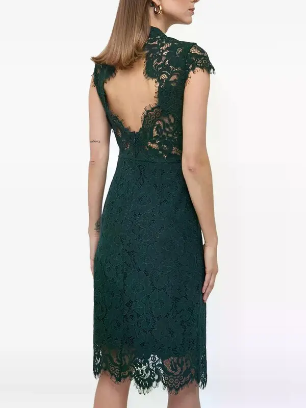 green lace high neck dress IVY OAK MARA Woman , Dresses , Flaschengrün ( 52 ) Prom dress