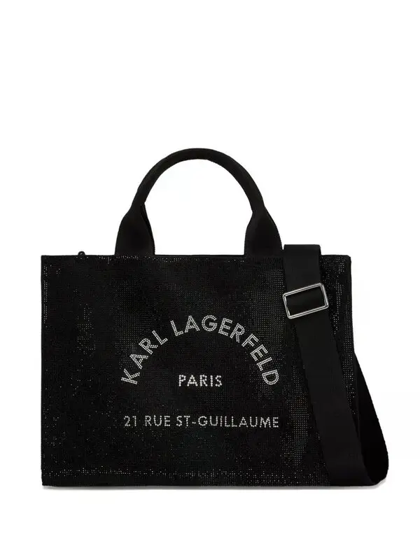 Karl Lagerfeld Rue St-guillaume Square Tote Bag