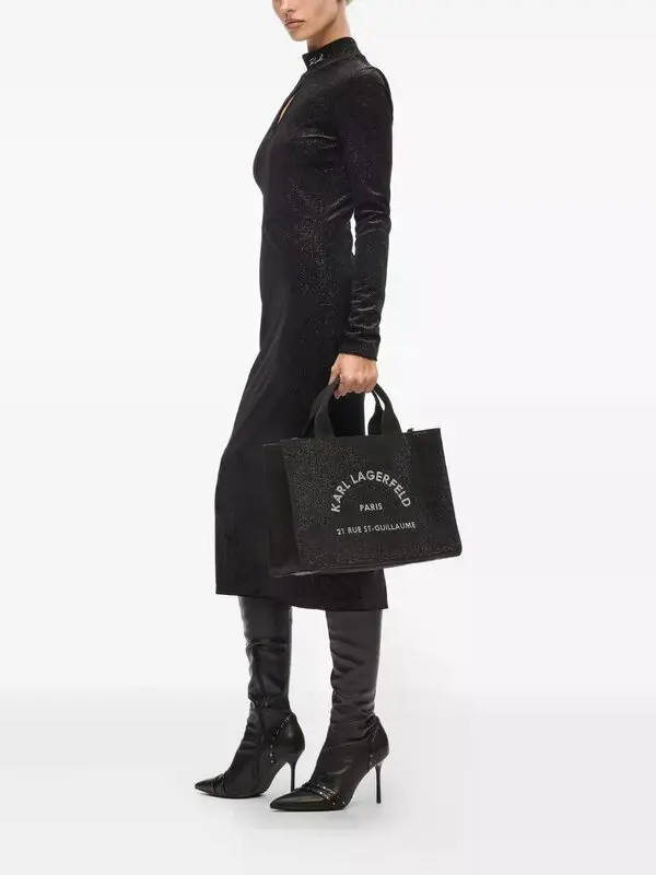 Karl Lagerfeld Rue St-guillaume Square Tote Bag