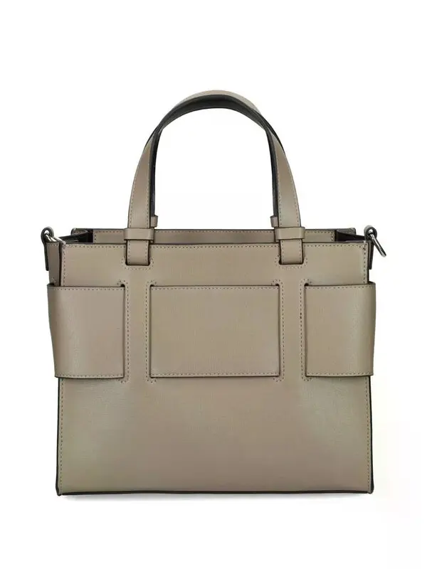 Armani Exchange Logo-plaque Tote Bag - Brown