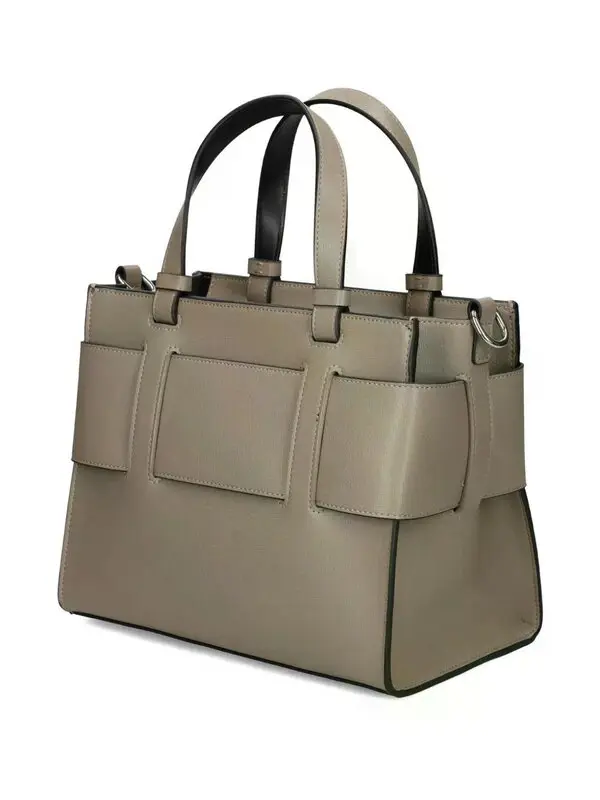 Armani Exchange Logo-plaque Tote Bag - Brown