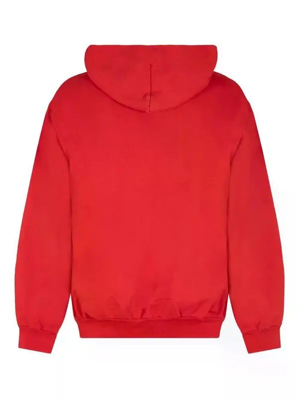 LOCAL AUTHORITY LA Embroidered Logo Hoodie - Red