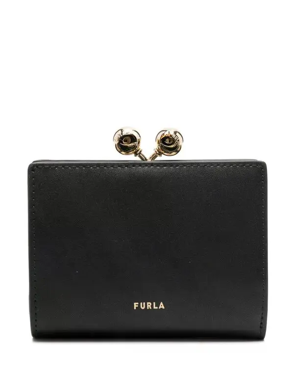Furla Leather Wallet - Black