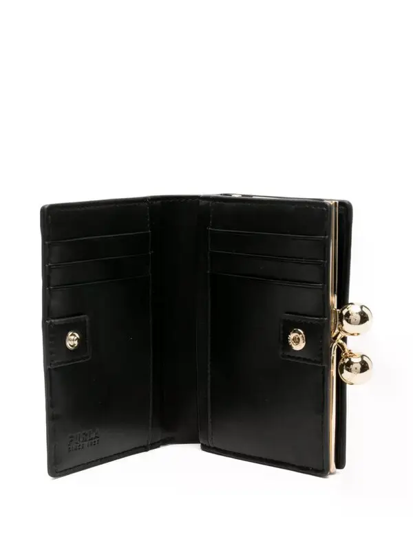 Furla Leather Wallet - Black