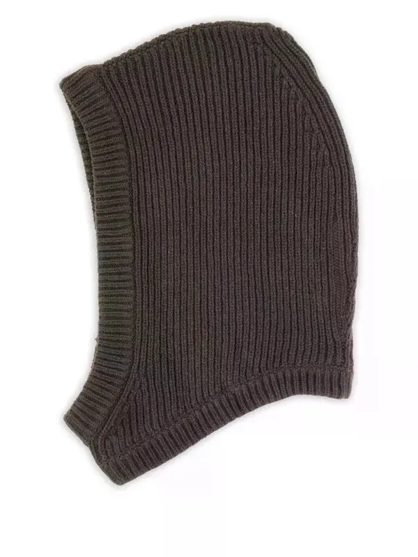 Rick Owens Rib-knit Balaclava - Grey