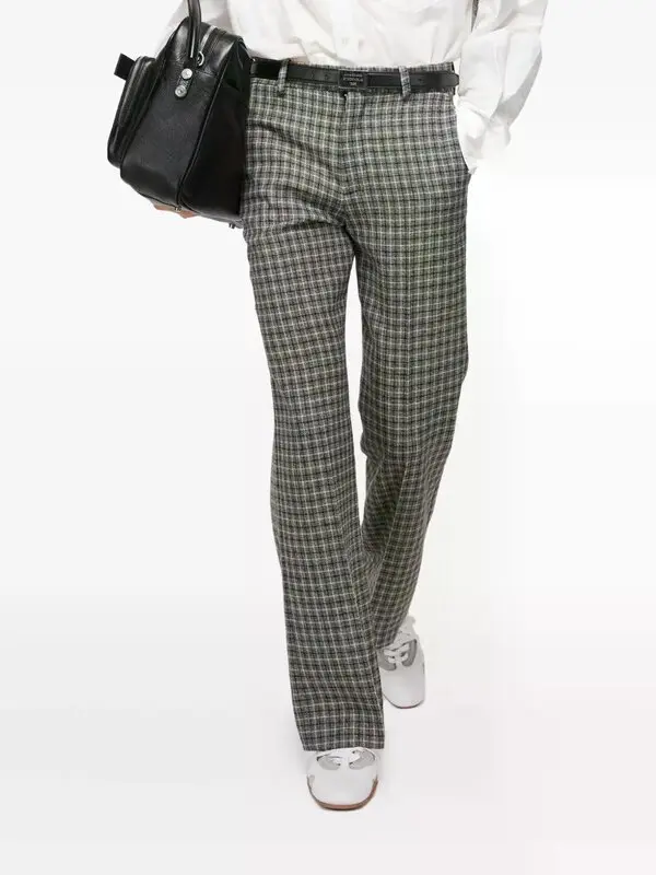 Acne Studios Checked Wool Trousers