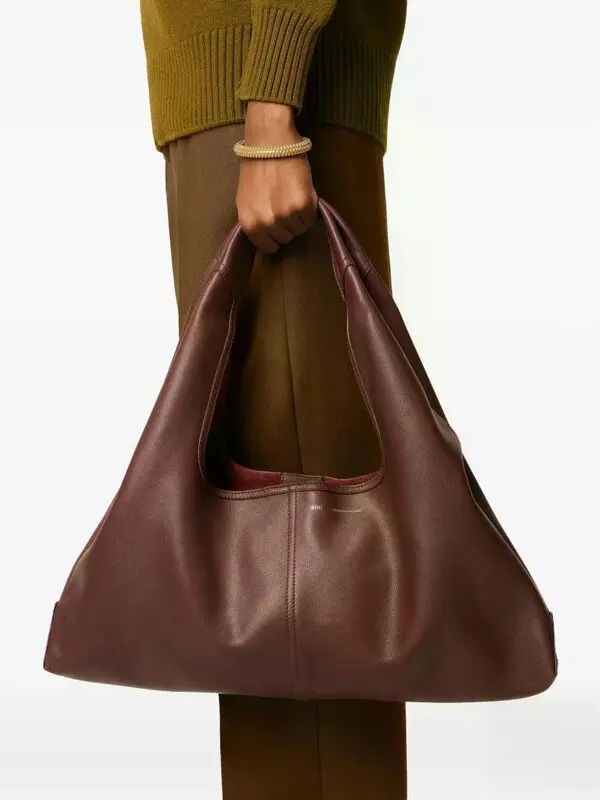 Ami Etienne Leather Shoulder Bag - Red