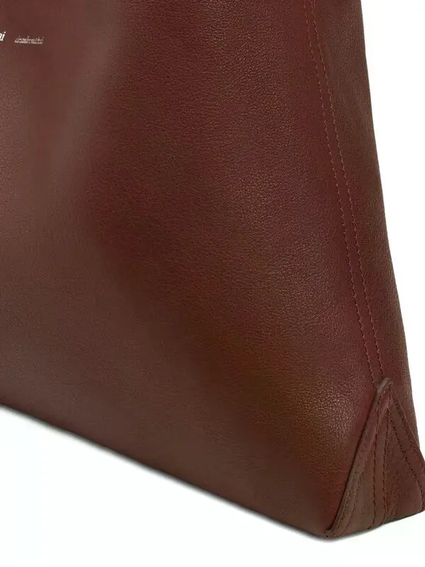 Ami Etienne Leather Shoulder Bag - Red