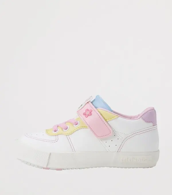 MIKI HOUSE Bunny Appliqué Sneakers