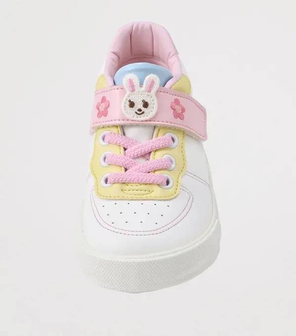 MIKI HOUSE Bunny Appliqué Sneakers