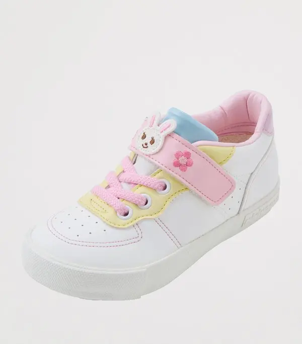 MIKI HOUSE Bunny Appliqué Sneakers