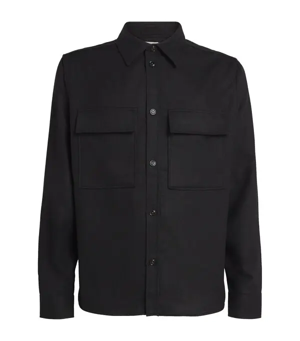 J. Lindeberg Wool-blend Overshirt