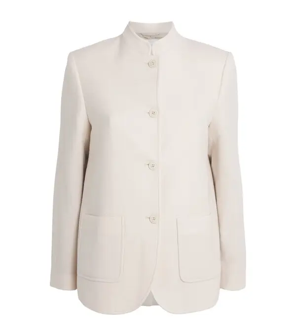 Eleventy Cashmere Stand-collar Jacket