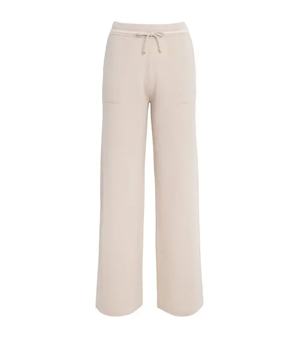 Eleventy Cashmere Wide-leg Trousers