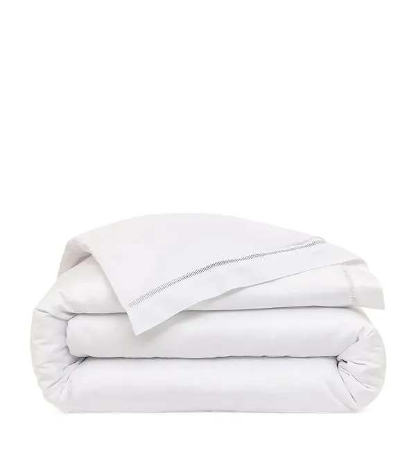 YVES DELORME Colisée Blanc Super King Duvet Cover - White