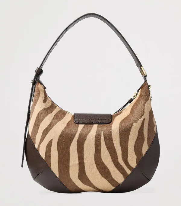 JIMMY CHOO Small Bar Pony Hair-leather Shoulder Bag