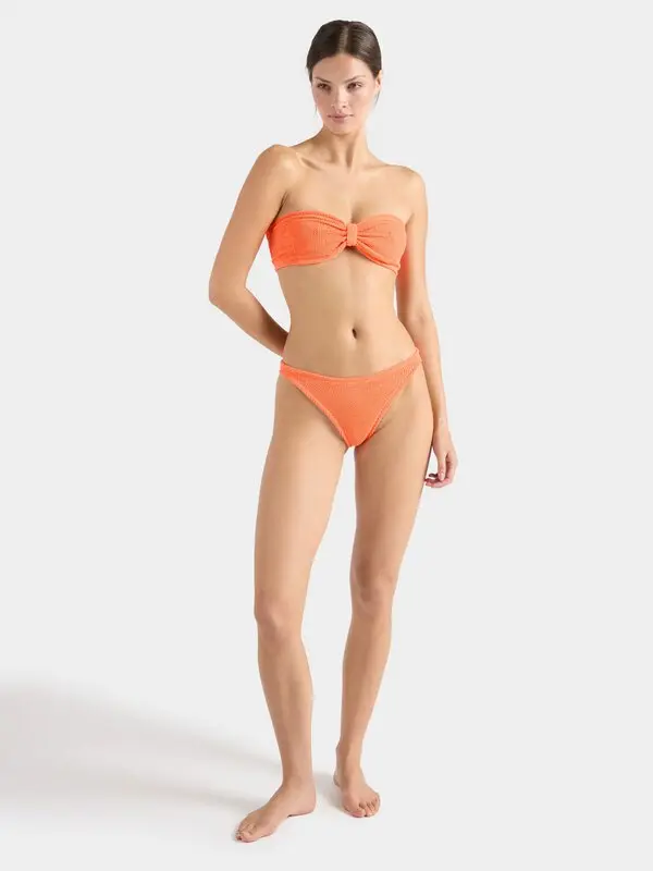 Hunza G Jean Bandeau Bikini - Orange