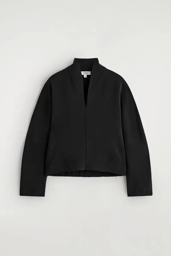 Cos Draped-collar Blouse