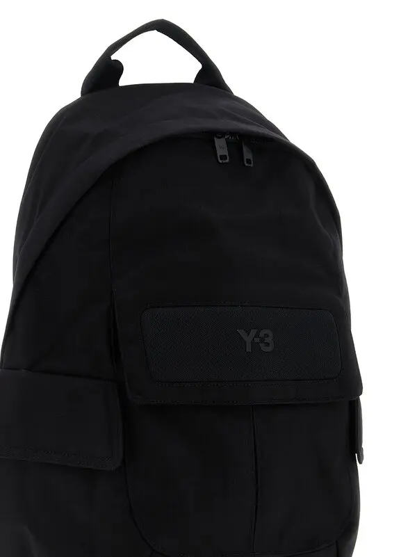 Y3 Logo Pocket Backpack