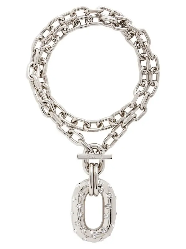 Rabanne Xl Link Necklace - Silver