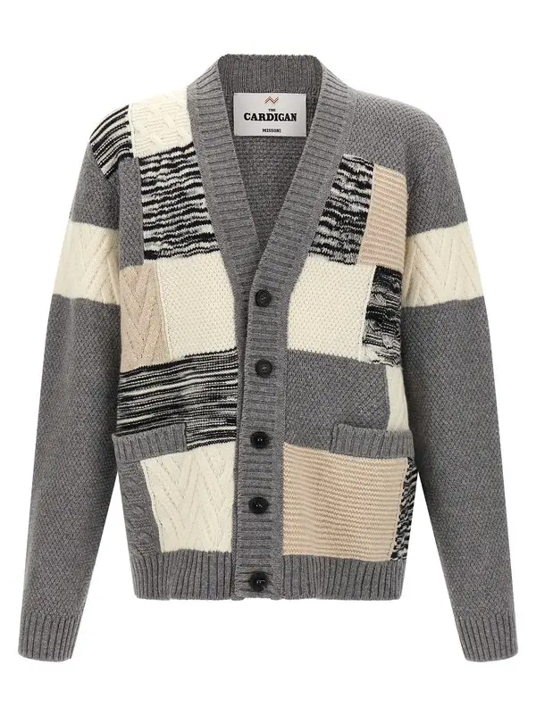 Missoni Patchwork Cardigan - Beige