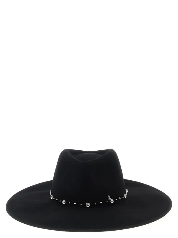 MAISON MICHEL Roy' Wool Hat - Black