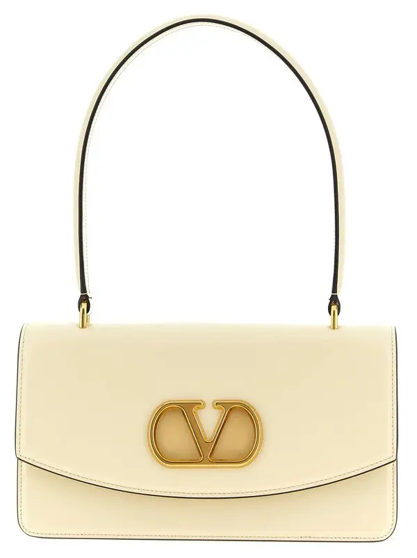 Valentino Garavani Vain Shoulder Bag - White