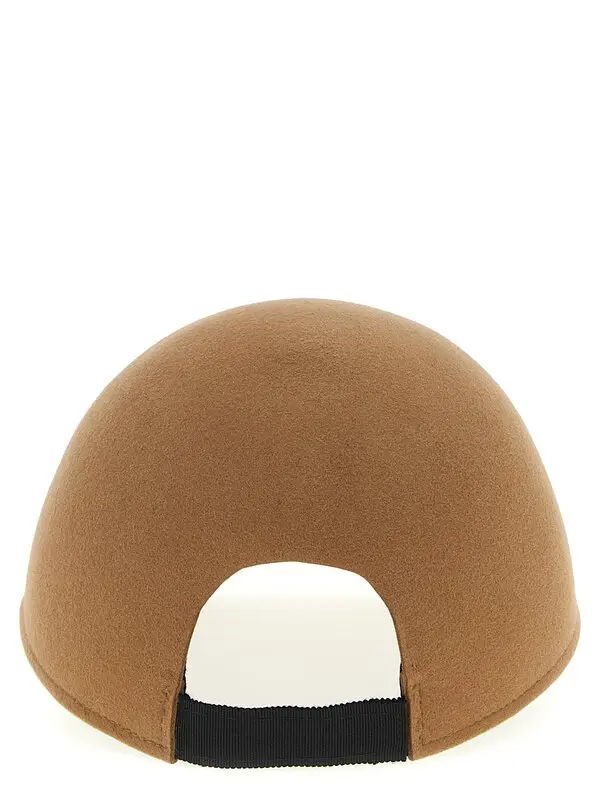 Maison Michel Tiger Cap - Beige - 36% Off | Editorialist display picture 2