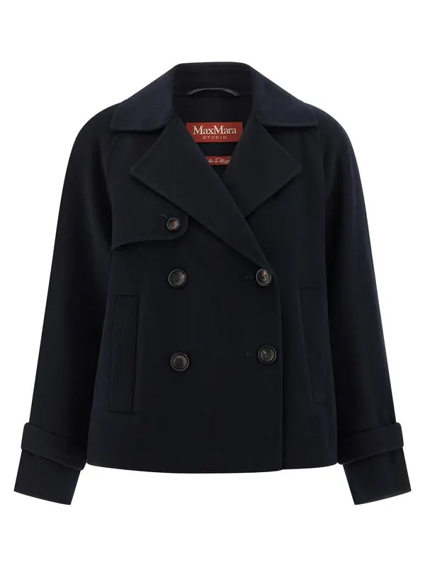 Max Mara Nupar Wool, Silk And Cashmere Blend Coat