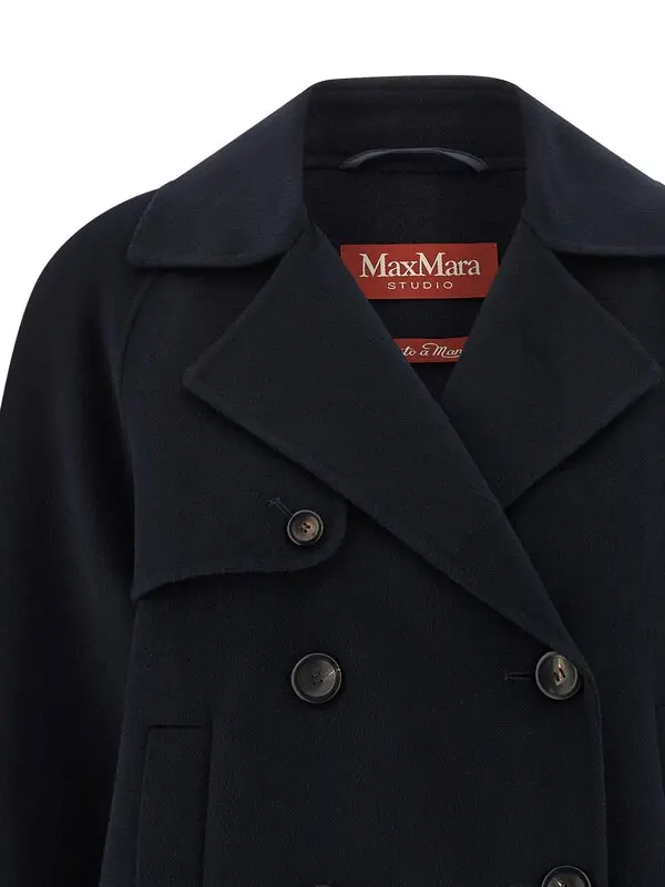 Max Mara Nupar Wool, Silk And Cashmere Blend Coat