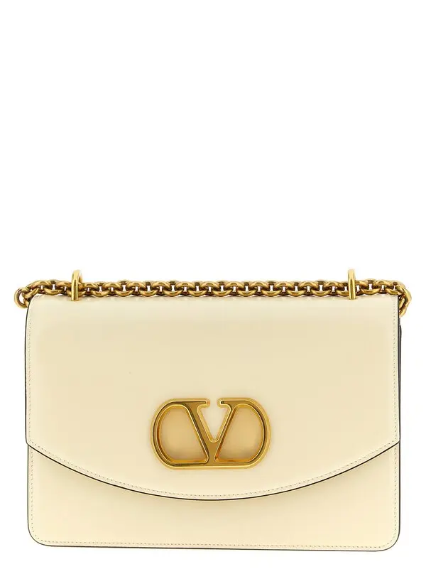 Valentino Garavani Vain Shoulder Bag - White