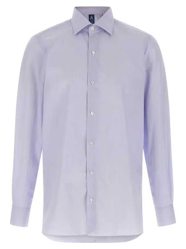 FINAMORE 1925 Luigi' Shirt - Light Blue