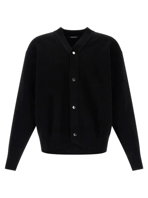 Jacquemus Le Cardigan Doppio - Black