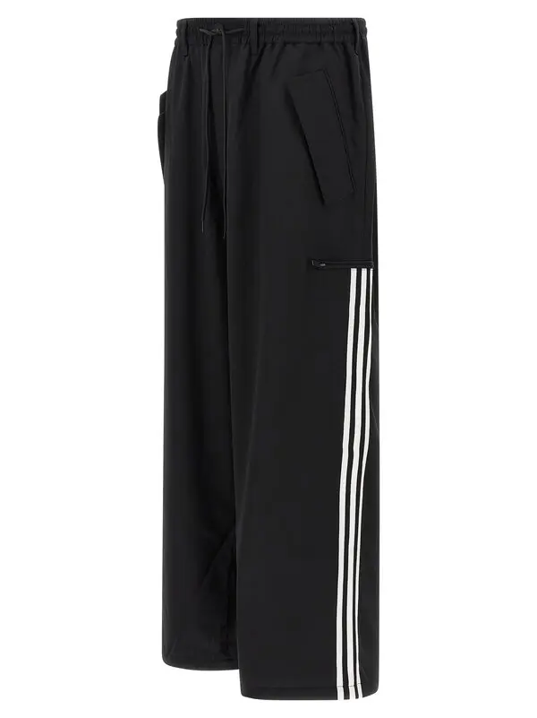 Y3 Wool Blend Straight Leg Pants