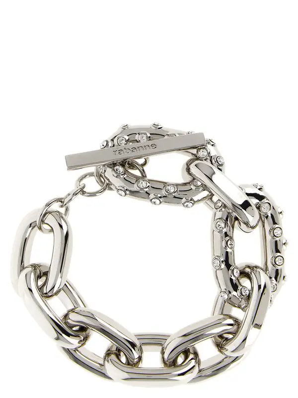 Rabanne Xl Link Bracelet - Silver