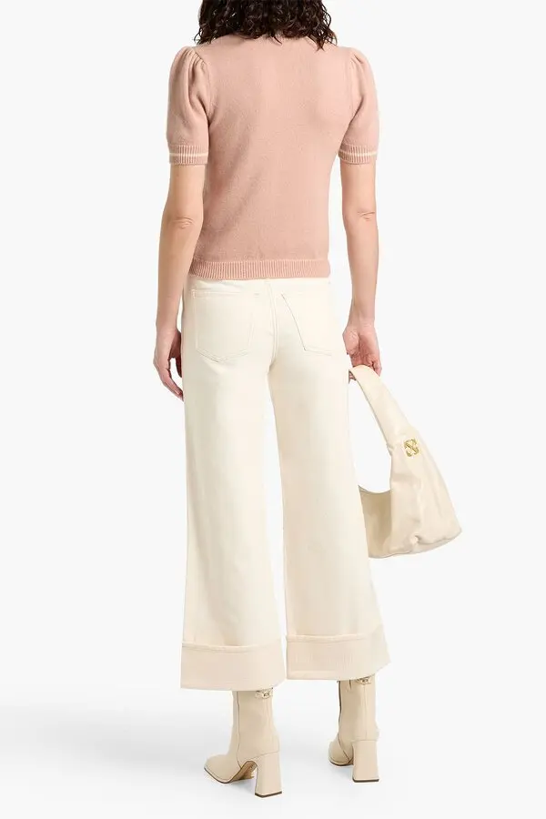FRAME Cashmere Knit Sweater - Blush