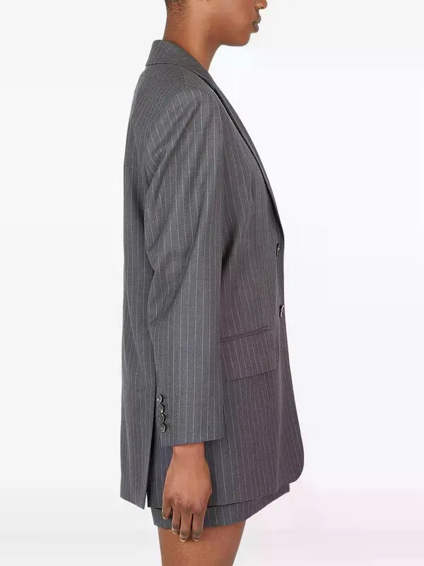 Max Mara Single-breasted Pinstripe Blazer