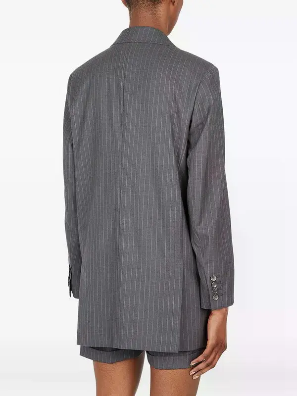 Max Mara Single-breasted Pinstripe Blazer