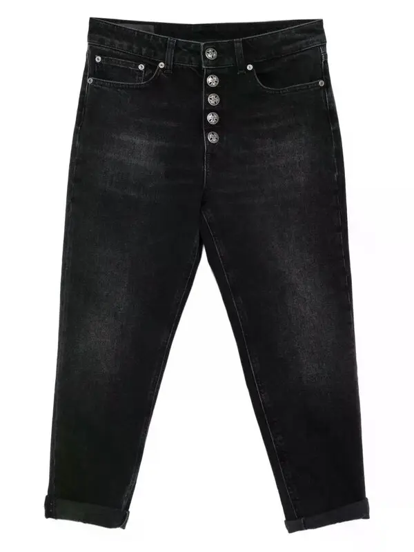 DONDUP Cropped Boyfriend Jeans